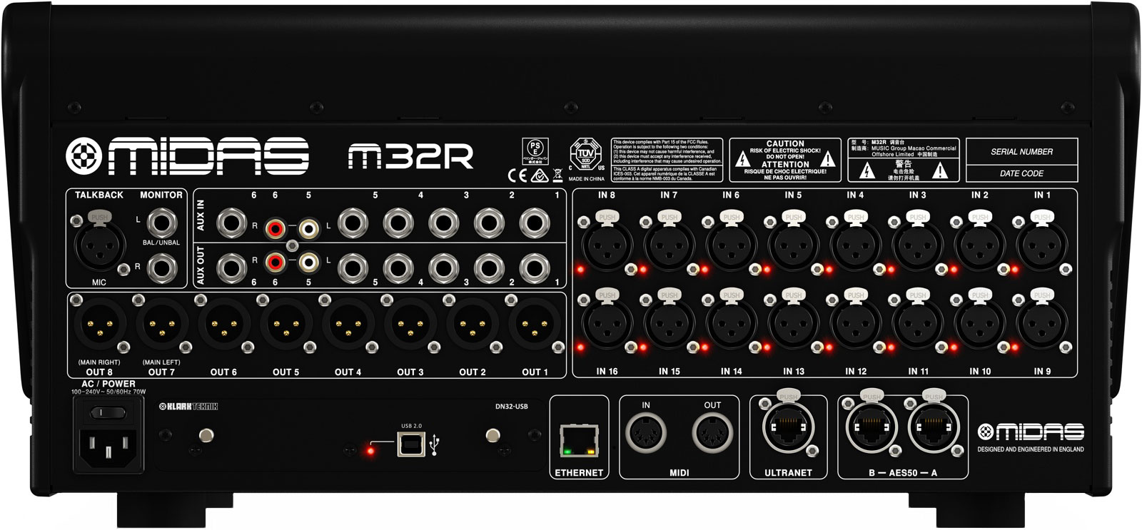 Midas M 32R - MediaSonic